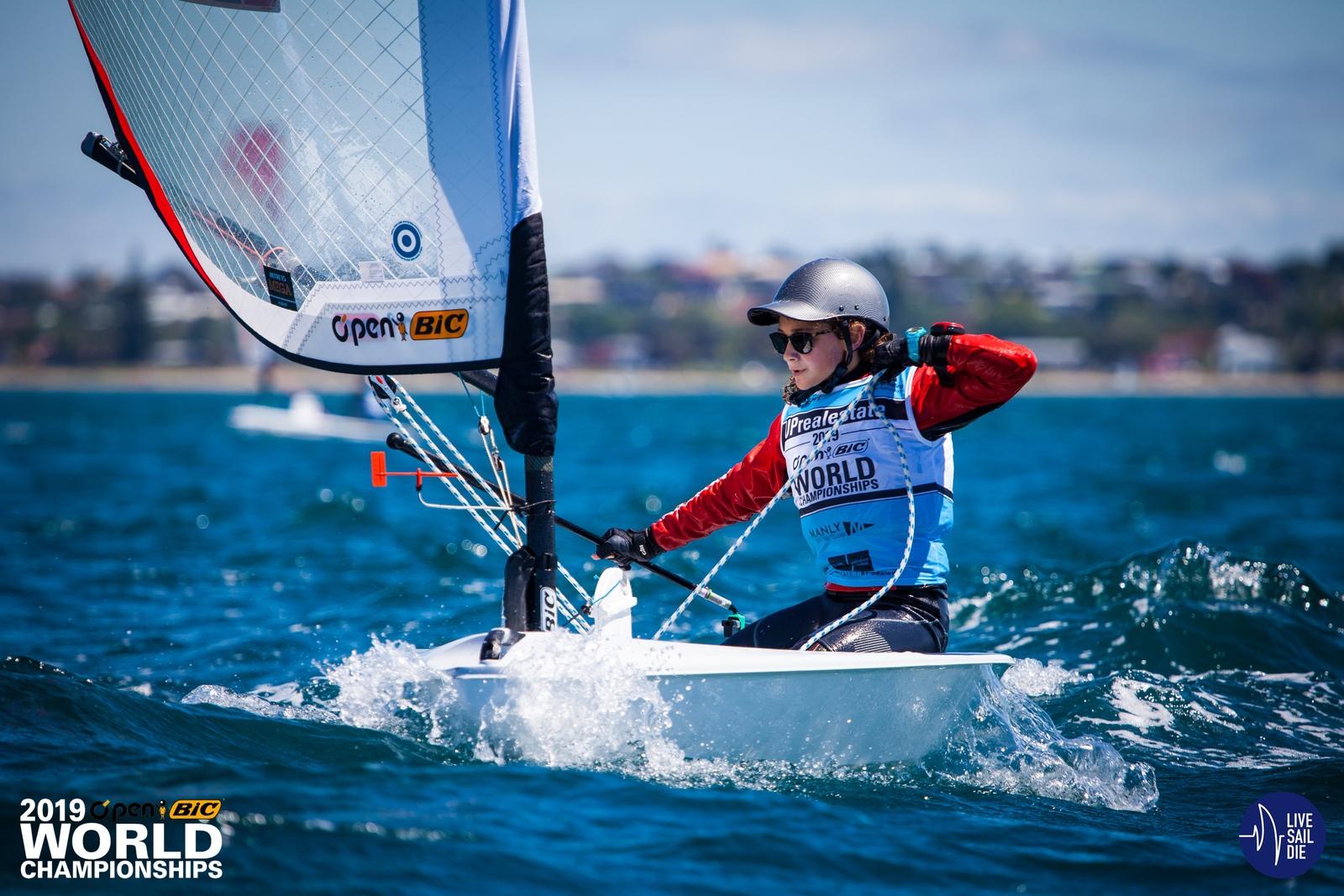Girls stand out at O'pen Bic world champs | Yachting New Zealand