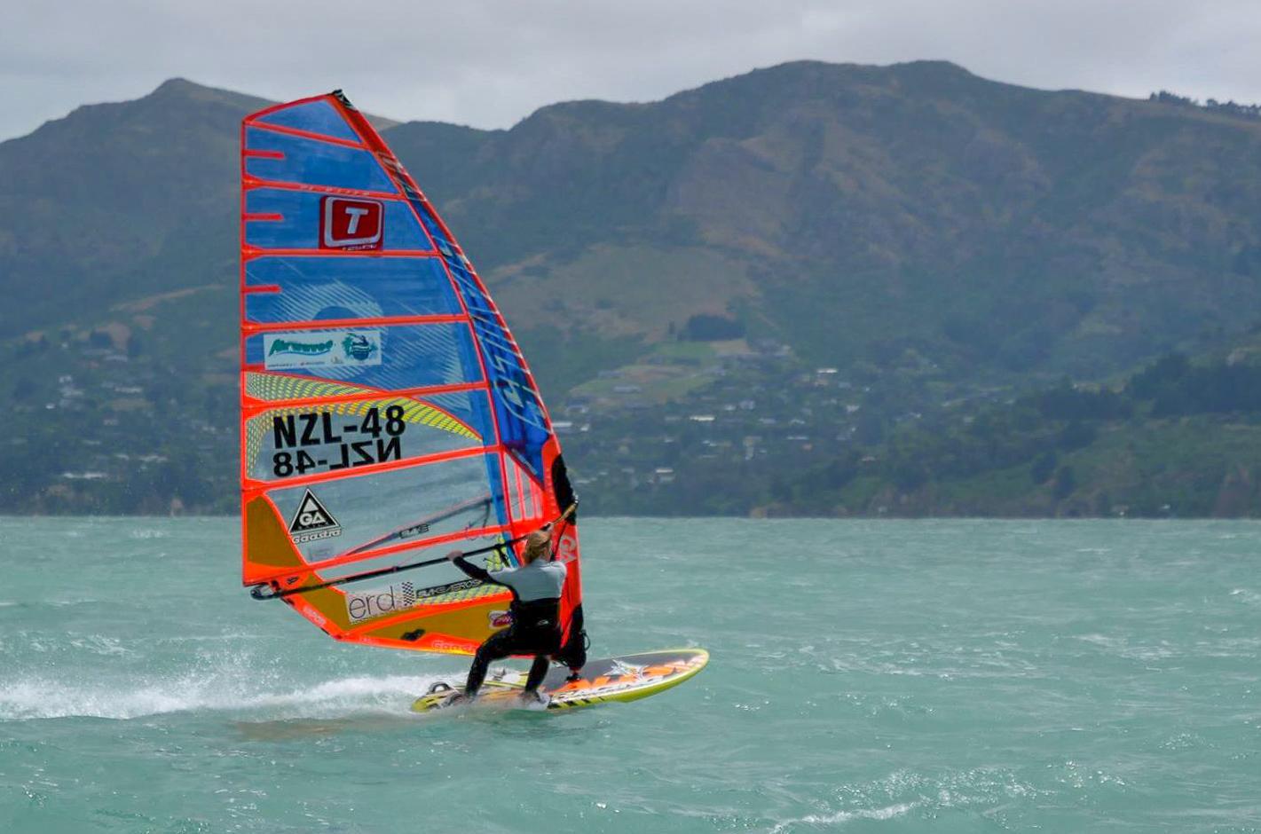 Ten Have continues her windsurfing education | Yachting New Zealand