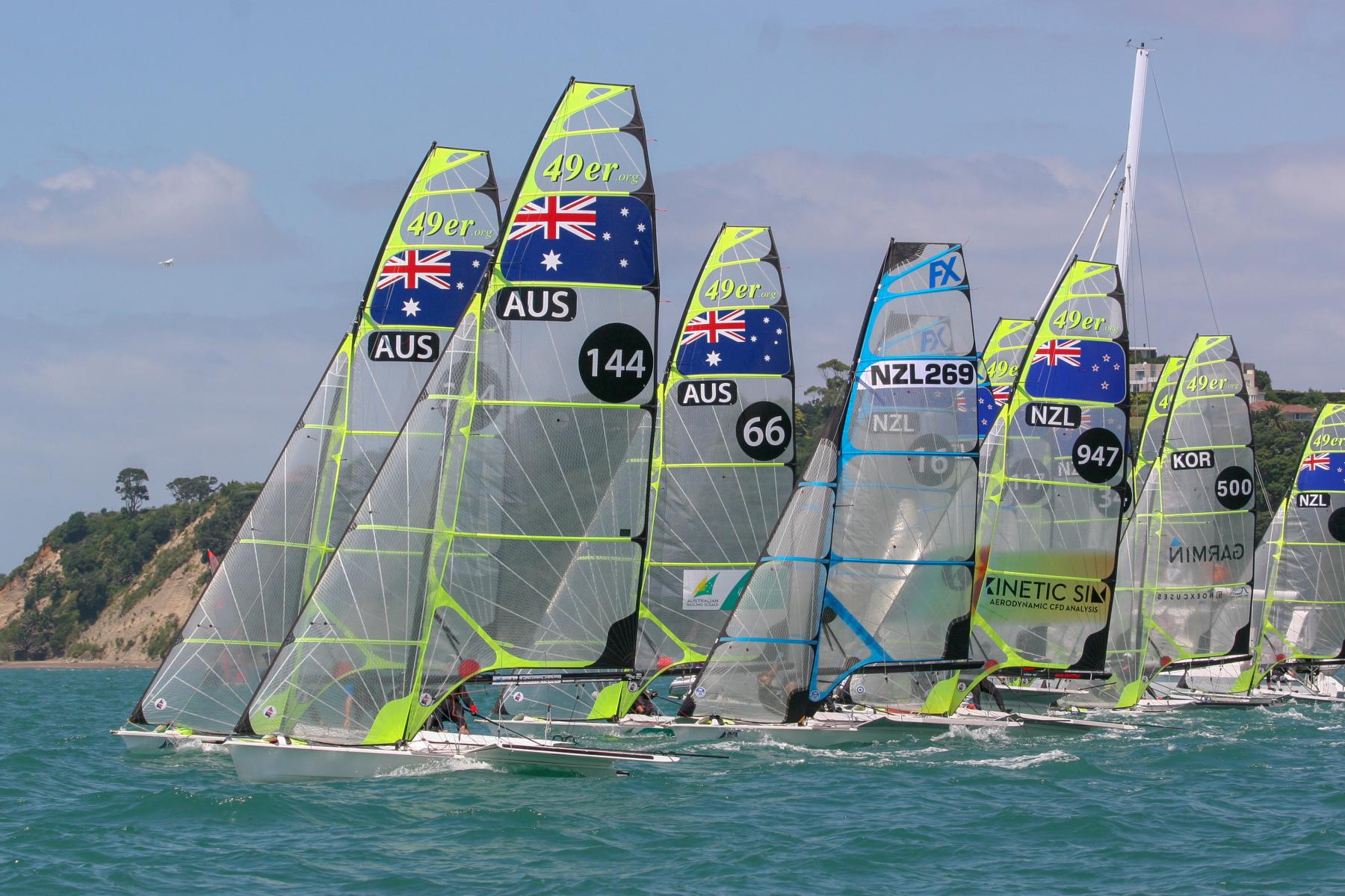 Get involved in the 49er/FX, Nacra 17 world champs | Yachting New Zealand