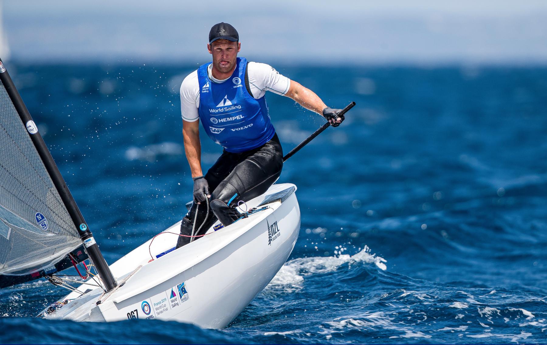 NZ pair having a Finn time at World Cup Series Final | Yachting New Zealand