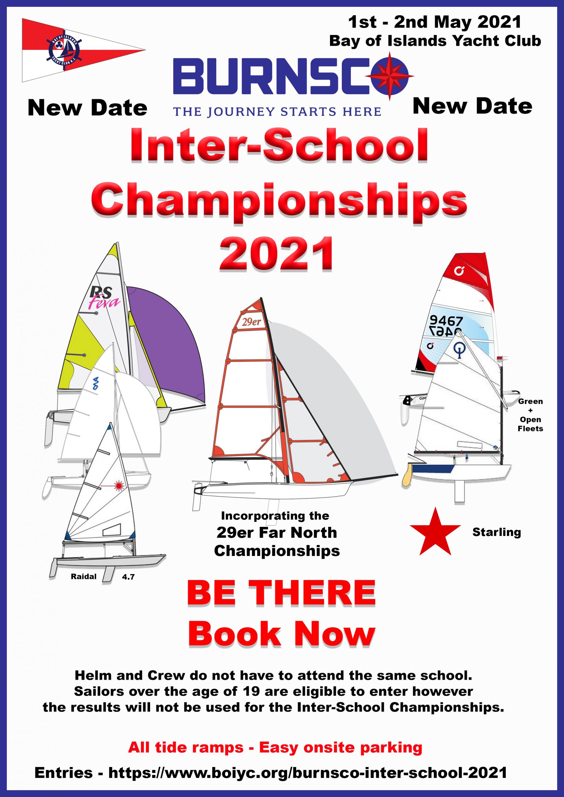 Burnsco Inter-School Championships Incorporating the 29er Far North ...