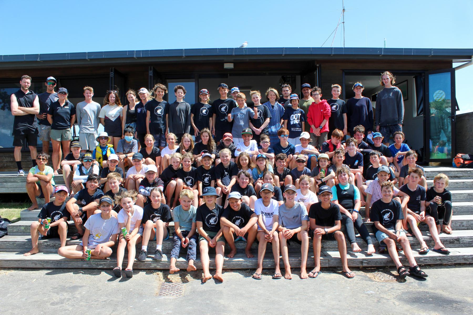 Youngsters receive top tips at Opti clinic | Yachting New Zealand