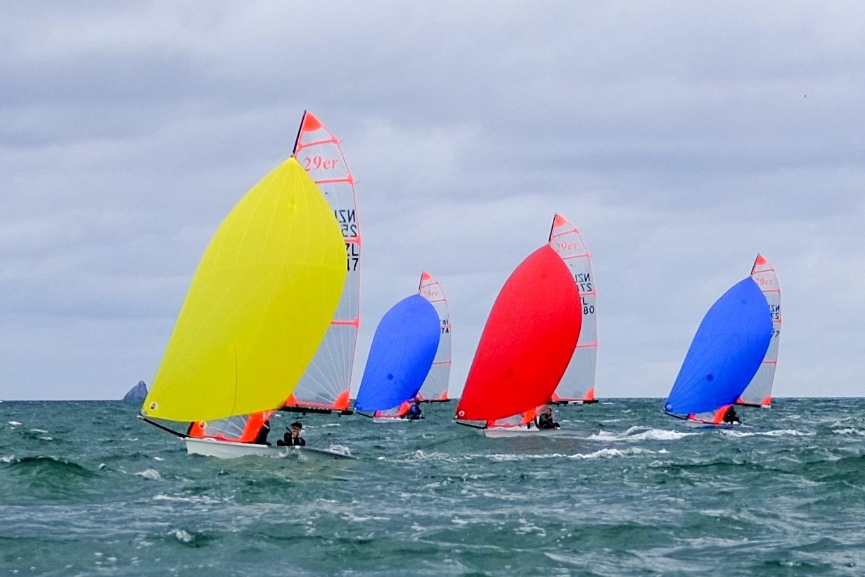 Youth worlds crews take out 29er nationals | Yachting New Zealand