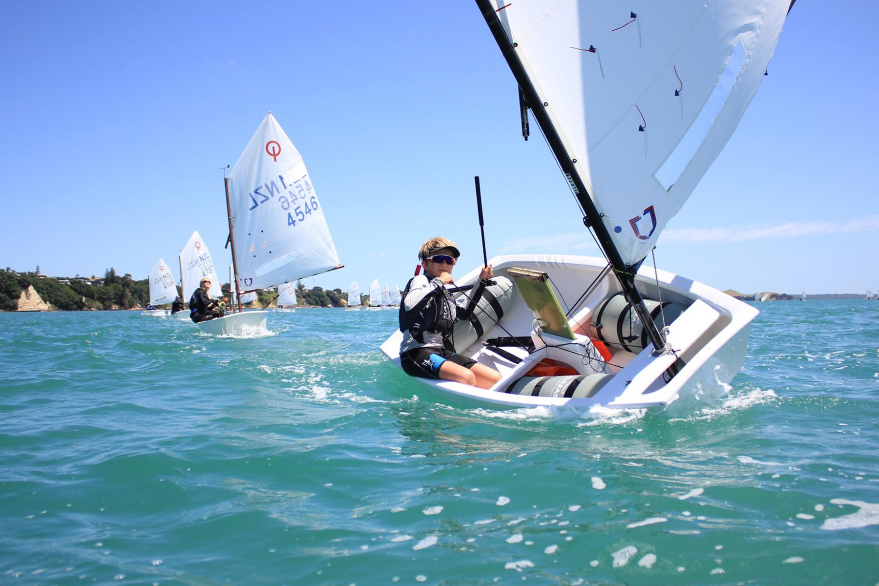 Top coaches lined up for Opti camp | Yachting New Zealand