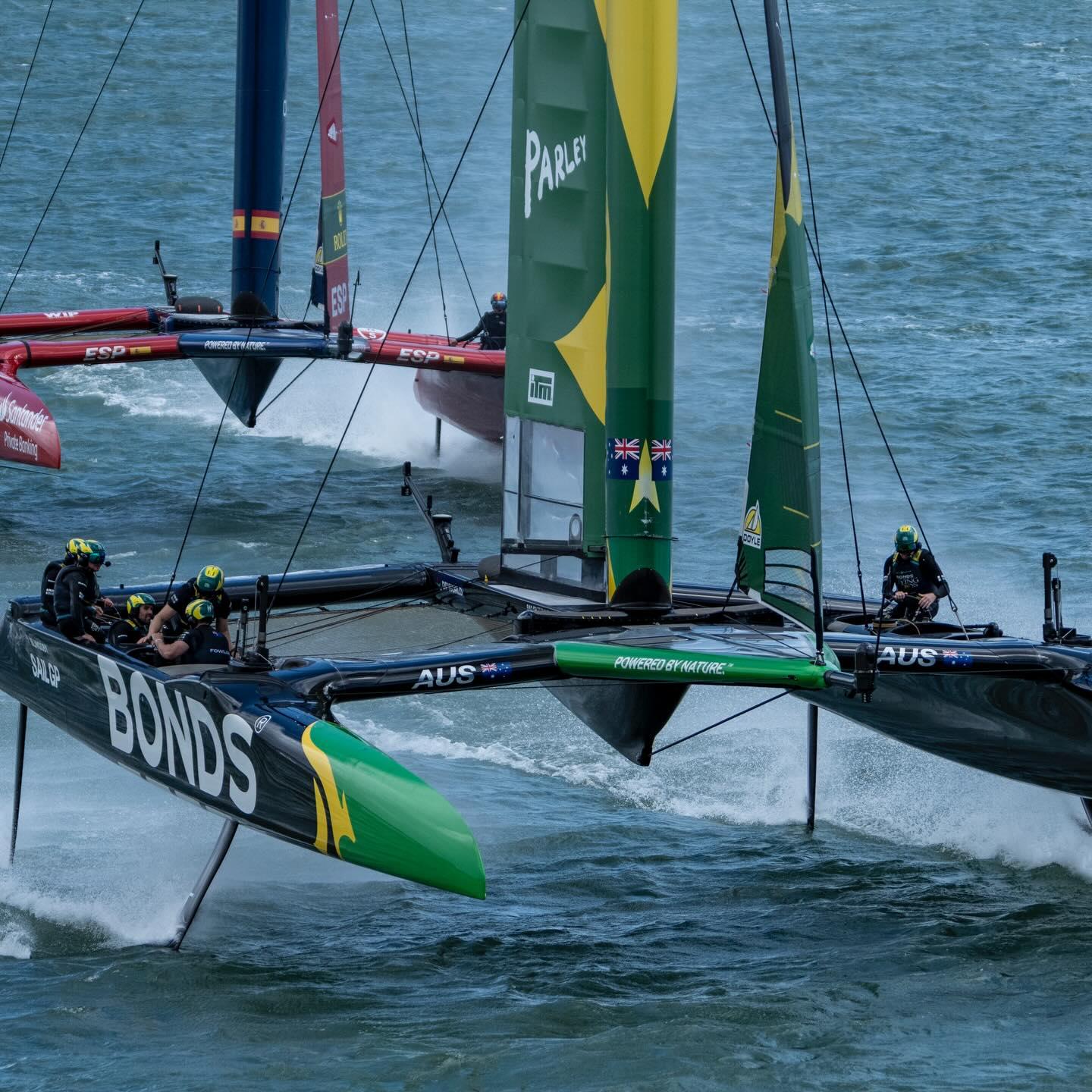 Chaos, crashes and comebacks: Australia win dramatic Auckland SailGP ...